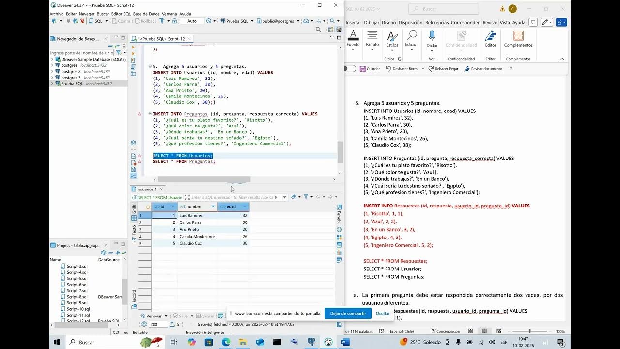 Prueba de SQL en Postgres 📊 - YouTube