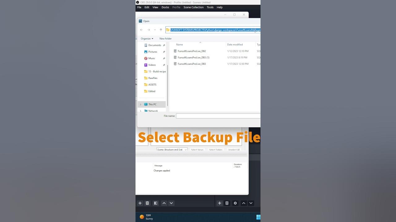 How to Restore sql database in mysql workbench - YouTube