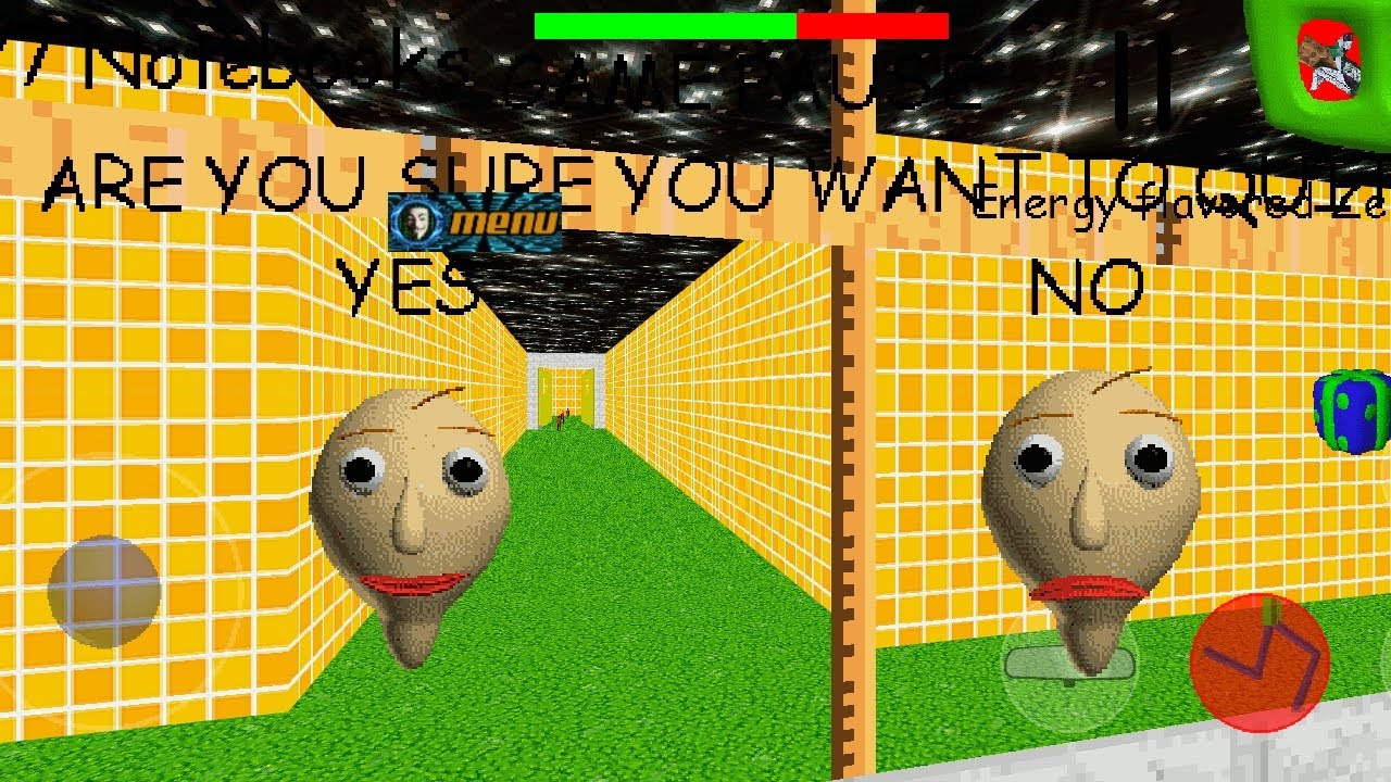 Fun with the Baldi's basics mod menu part 8 Among us edition for ...