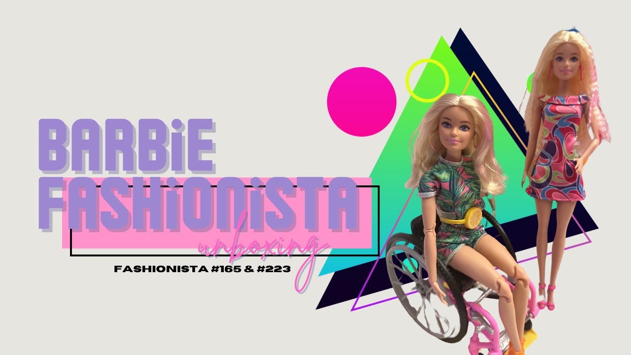 Unboxing Barbie Fashionistas #165 and #223 - YouTube