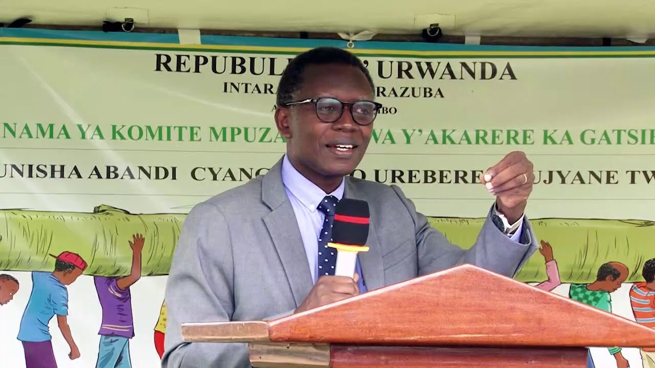 Ikiganiro cya Rev.Dr. Antoine Rutayisire yahaye aba Nyagatsibo mu ...