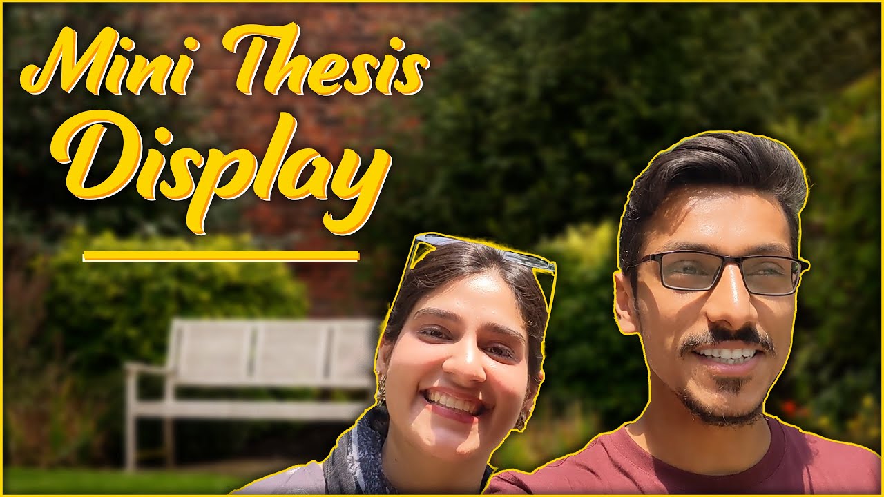Graphic design Mini Thesis Display at Punjab University. - YouTube