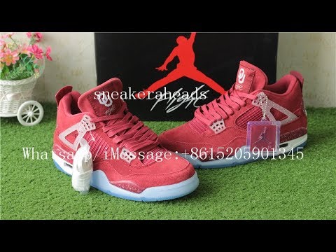 Air Jordan 4 The Oklahoma Sooners PE from sneakeraheads.cc - YouTube