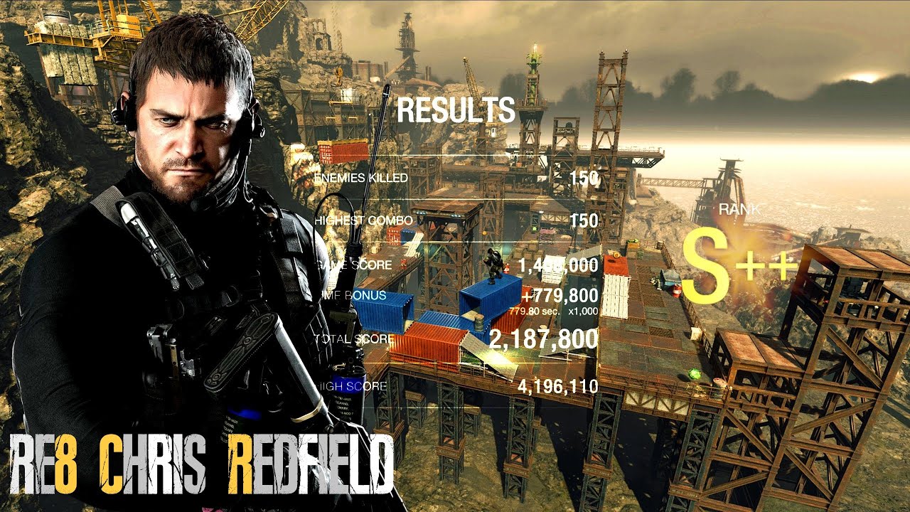 Resident Evil 4 Remake - Mercenaries - Chris Redfield[RE8] - Docks ...