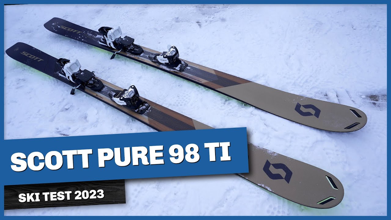 Skidtest: Scott Pure 98Ti (2023) all mountain - YouTube