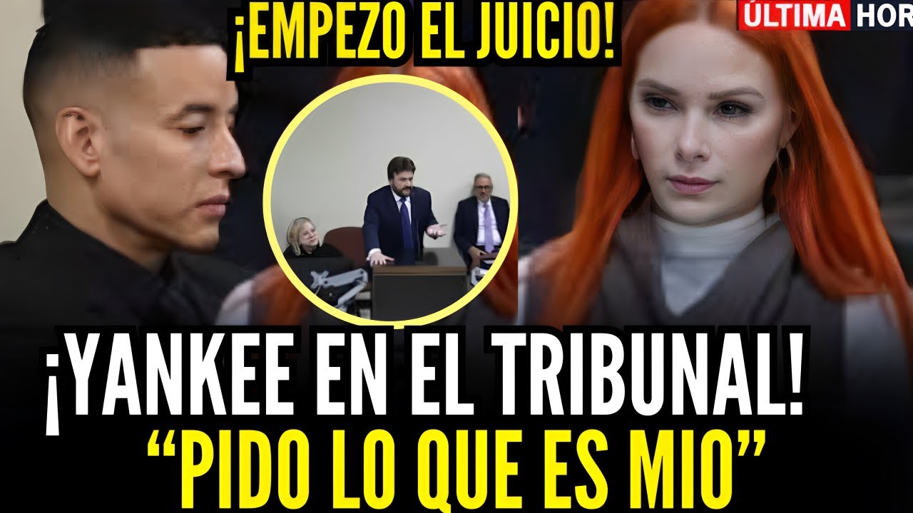 😱EMPEZO EL JUICIO MAS MEDIÁTICO DEL AÑO, DADDY YANKEE Y MIREDDYS CARA A ...
