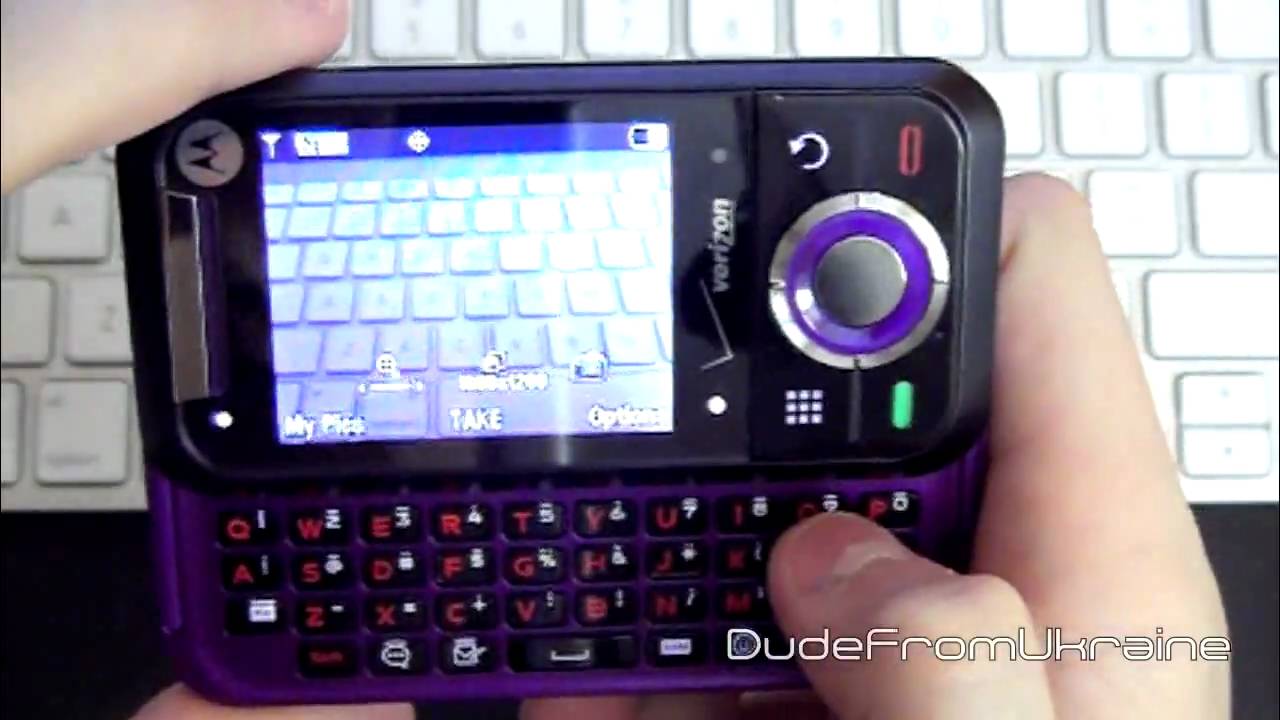 Motorola Rival A455 Messaging Phone Review - YouTube