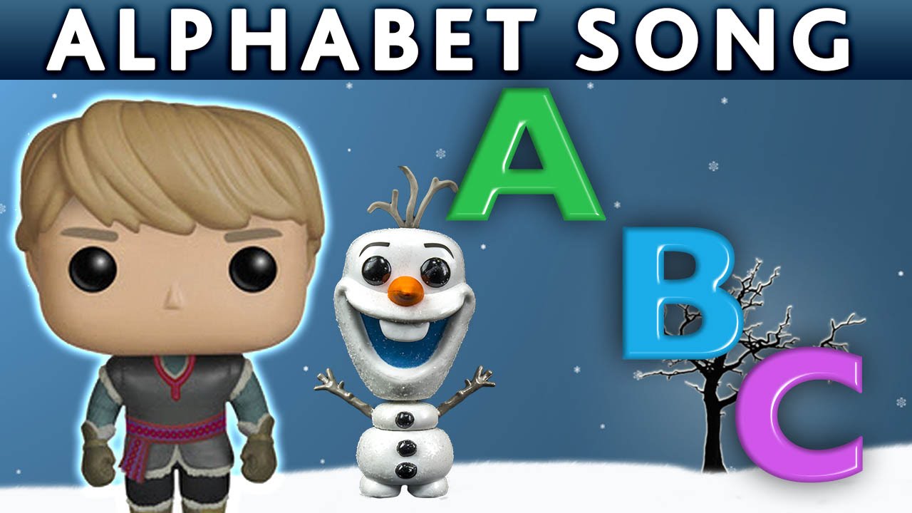 FROZEN ABC Song Alphabet Song ABC Nursery Rhymes ABC Song for Children ...