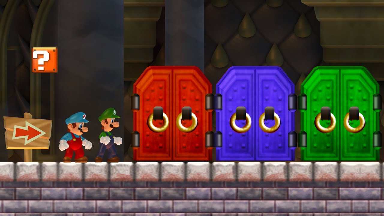 Newest Super Mario Bros. Wii - 2 Player Co-Op Walkthrough #01 (HD ...