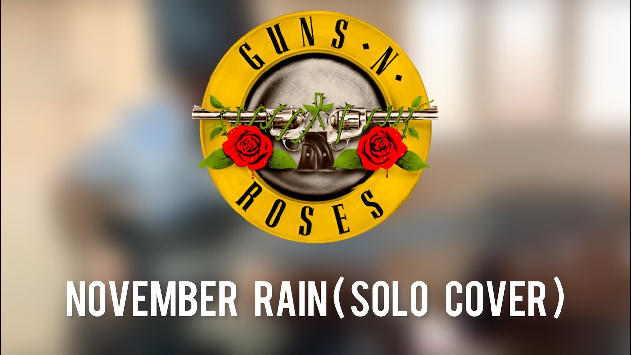 Guns N' Roses - November Rain Solo 1 & 2 ( Cover By Kia Sabeti ) - YouTube