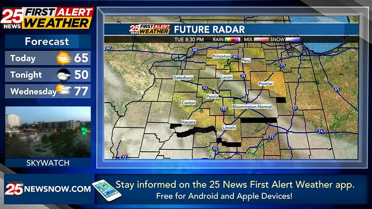 25 News First Alert Tuesday Forecast - YouTube