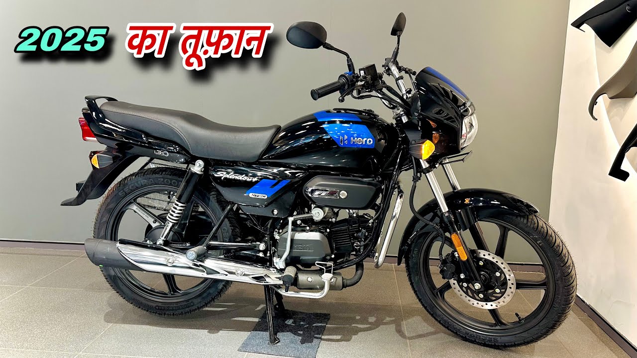 2025 Hero Splendor Xtec Disc 🔥 Hero Splendor Plus Bs6 2024 Model - YouTube