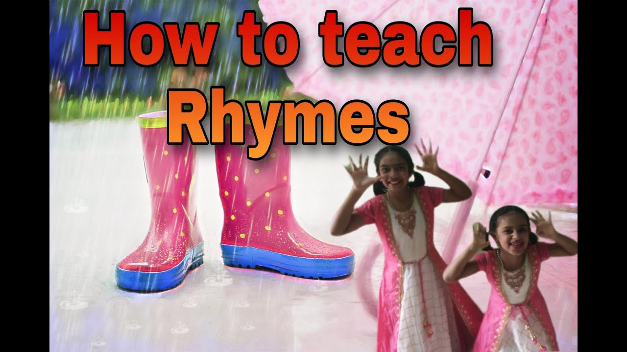 Ep.13: How to teach kids MEMORISE RHYMES | I love the pit-pit-patter of ...