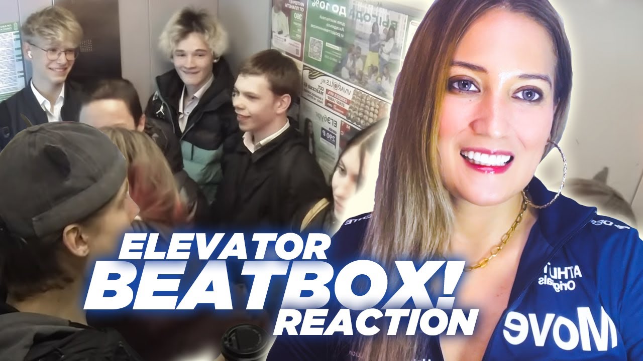 Watch people get shocked by epic beatboxing in an elevator! Insane ...