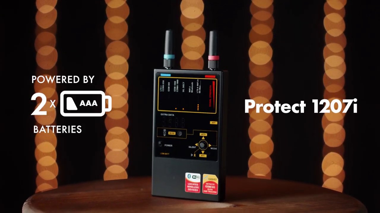 Детектор цифровых радиокоммуникаций PROTECT 1207i - YouTube