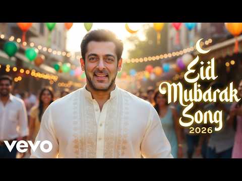 EID MUBARAK 2026 – Salman Khan | Bollywood Eid Special Song | New Hindi Song 2026