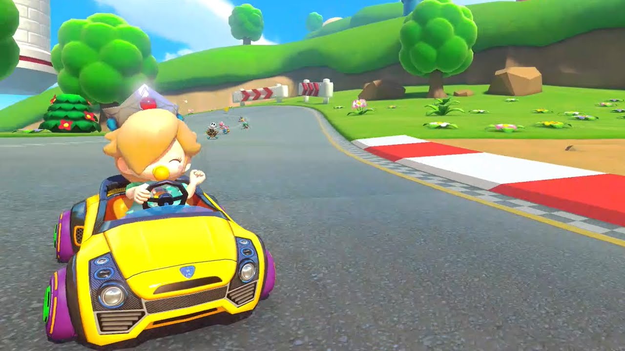 Mario Kart 8 DX (Online) | Baby Rosalina - Sports Coupé - Cyber Slick ...