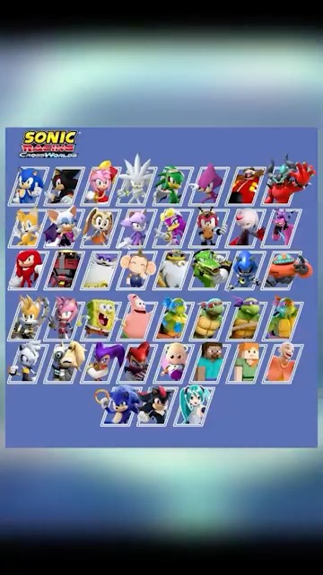 Sonic Racing Crossworlds x Minecraft #shorts - YouTube