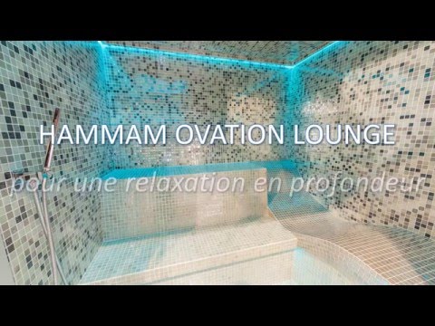 Cabine de Hammam haut de gamme : le modèle Ovation Lounge