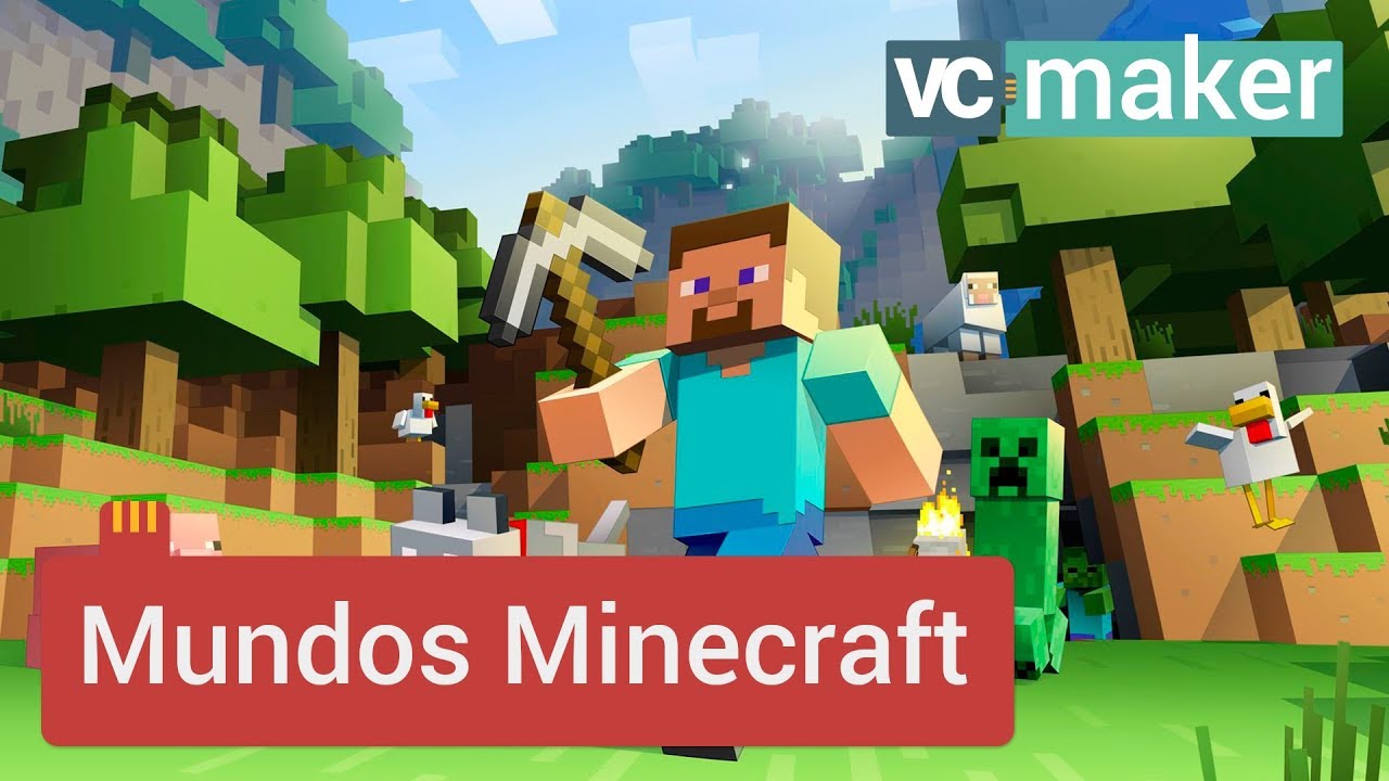 Curso Mundos Minecraft | VC.Maker | Aprenda a programar, minerar e desvendar outros mundos ...