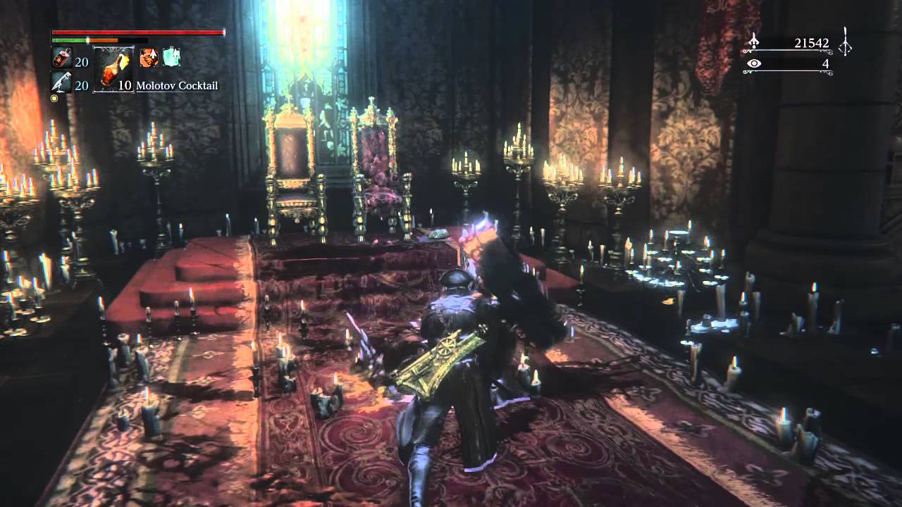Bloodborne Alfred the Executioner NPC Fight - YouTube