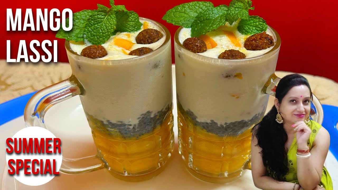 Mango Lassi Recipe | Easy & Delicious Mango Drink - Summer Special ...
