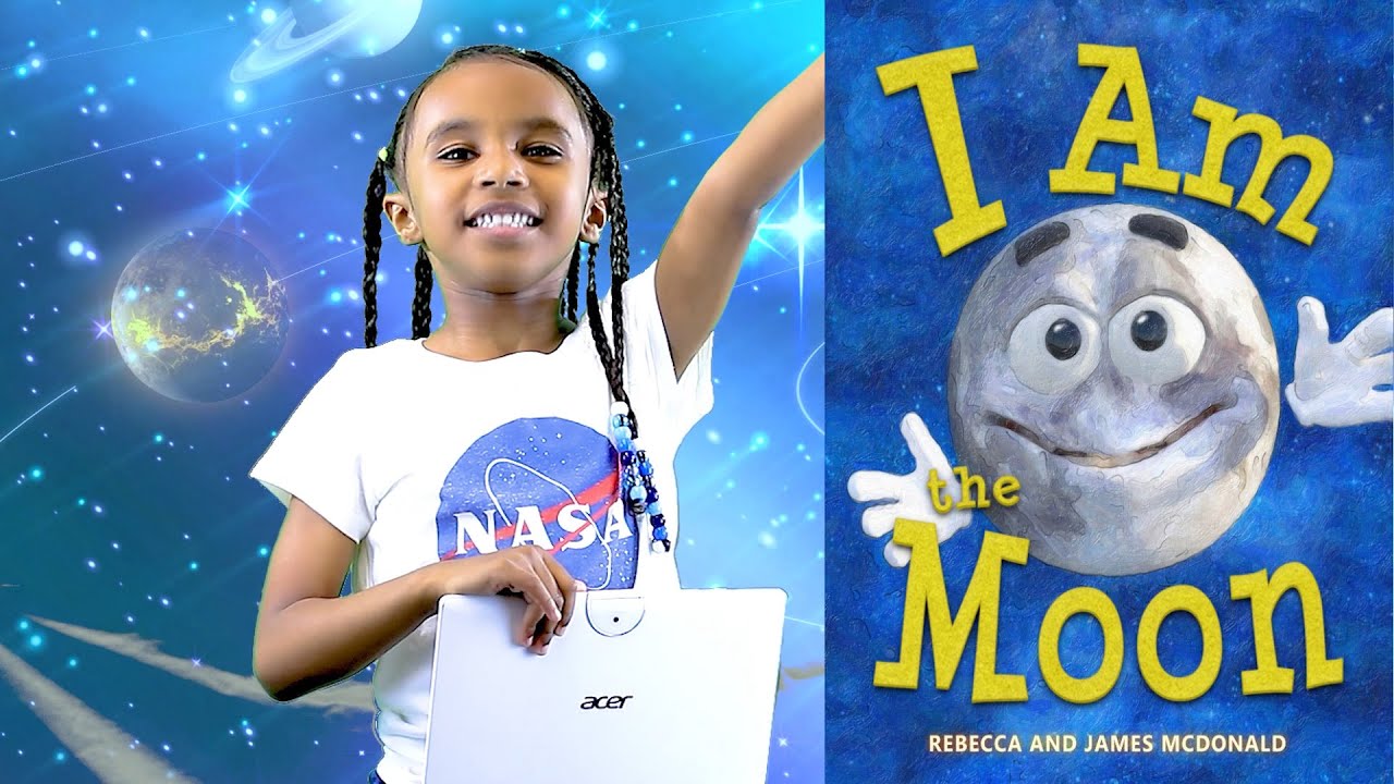 [Story Time by Chris] I Am Moon: A Book About the Moon for Kids - YouTube