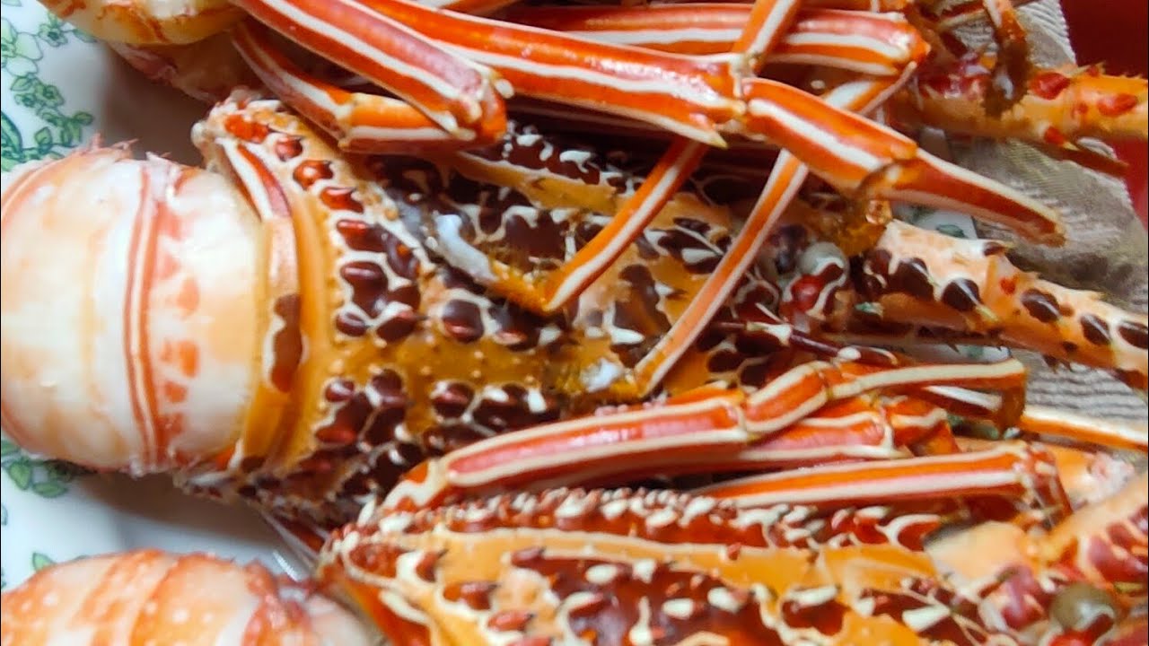 delicious bamboo green lobster - YouTube