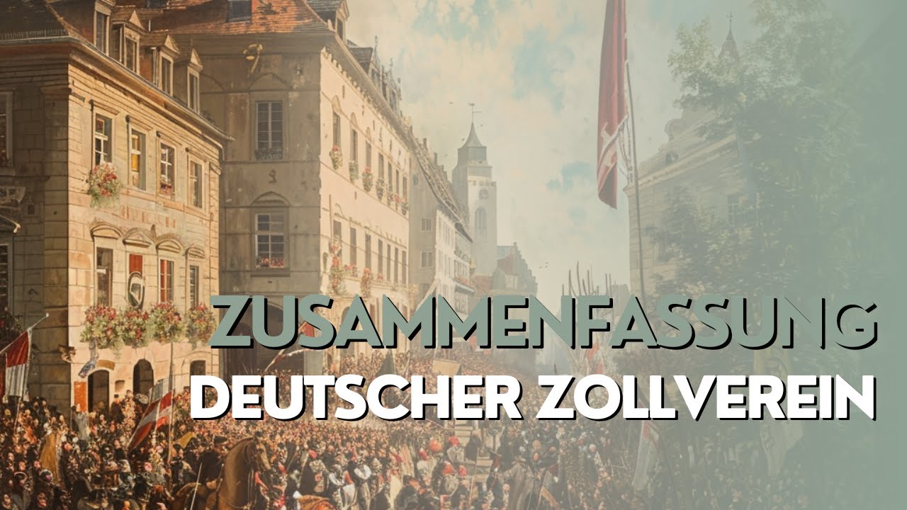 Deutscher Zollverein um 1834 einfach erklärt: Industrialisierung ...