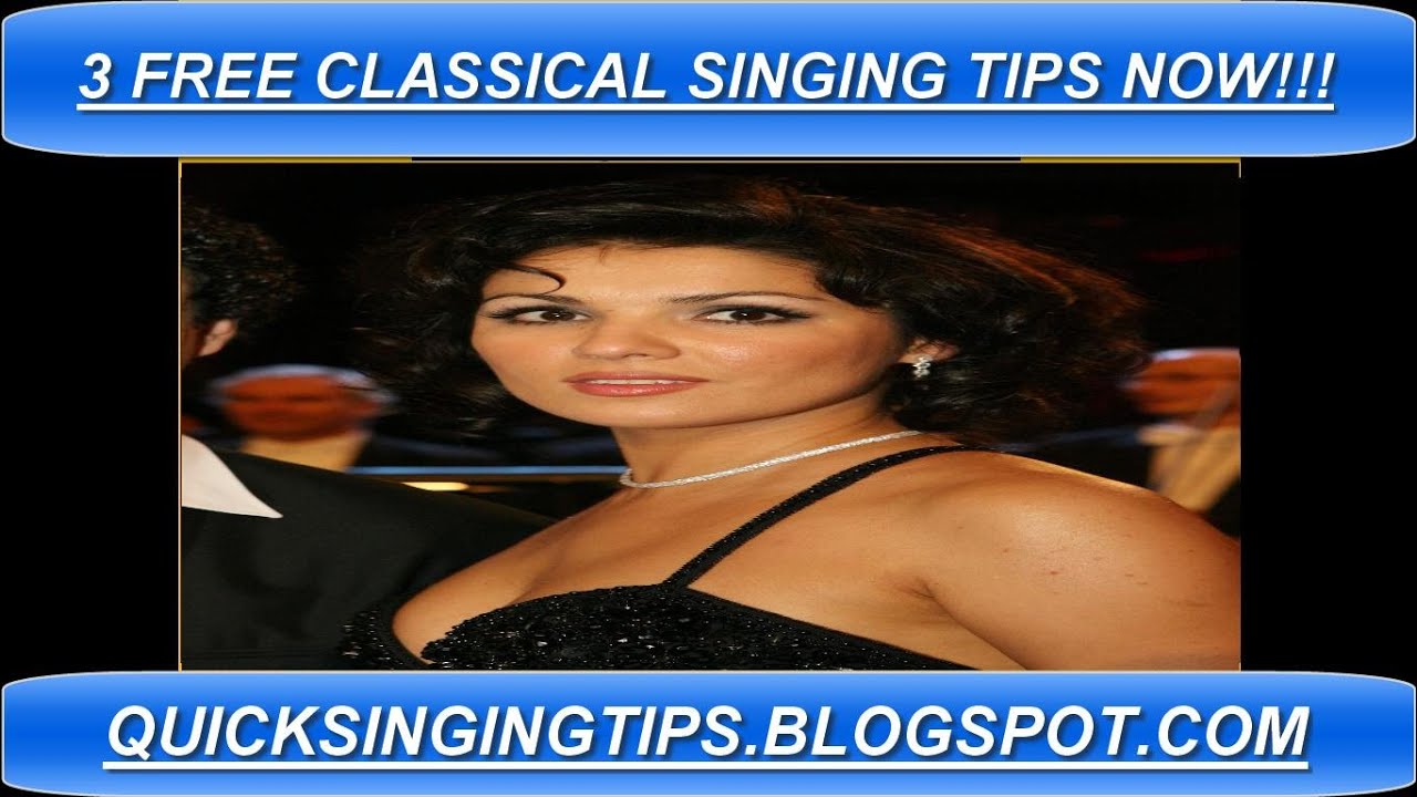 3 Real Classical Singing Tips - The Quick How To - YouTube