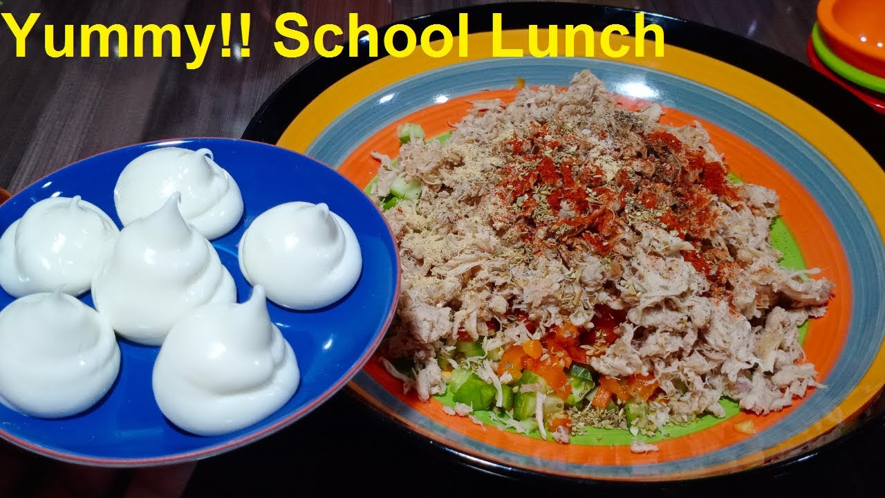 Yummy School Lunch Ideas - School Lunch box – Chicken Sandwich Recipe ...