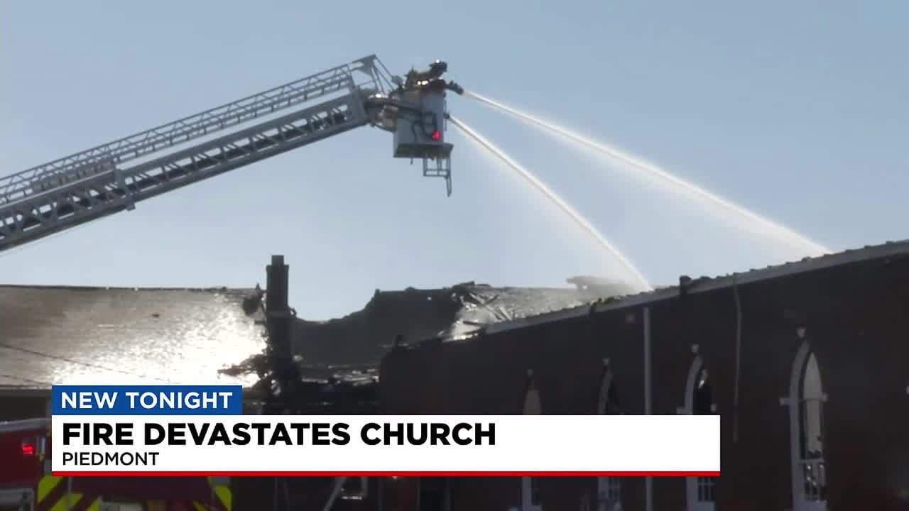 Investigation underway after church catches fire during renovations ...