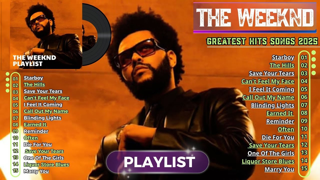 🌌 THE WEEKND Best Songs Playlist 2025 | THE WEEKND Greatest Hits Full ...