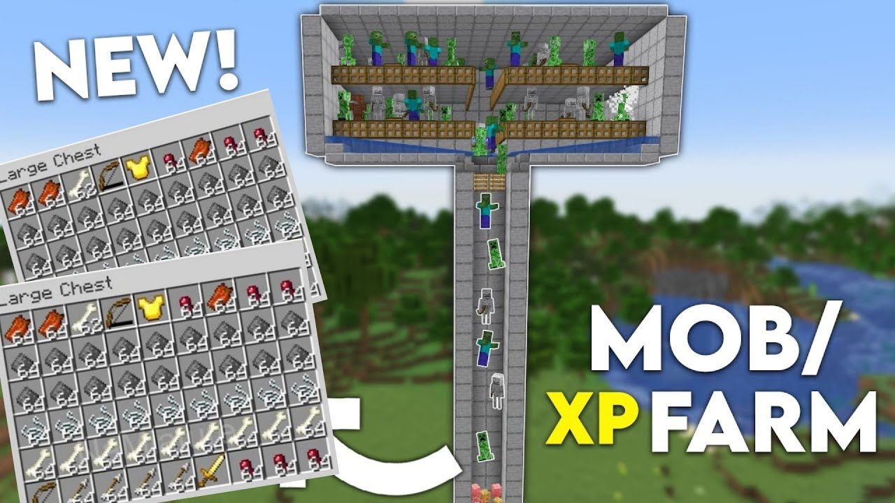 Minecraft: Easiest Mob XP Farm Tutorial 1.20 (Without Mob Spawner ...