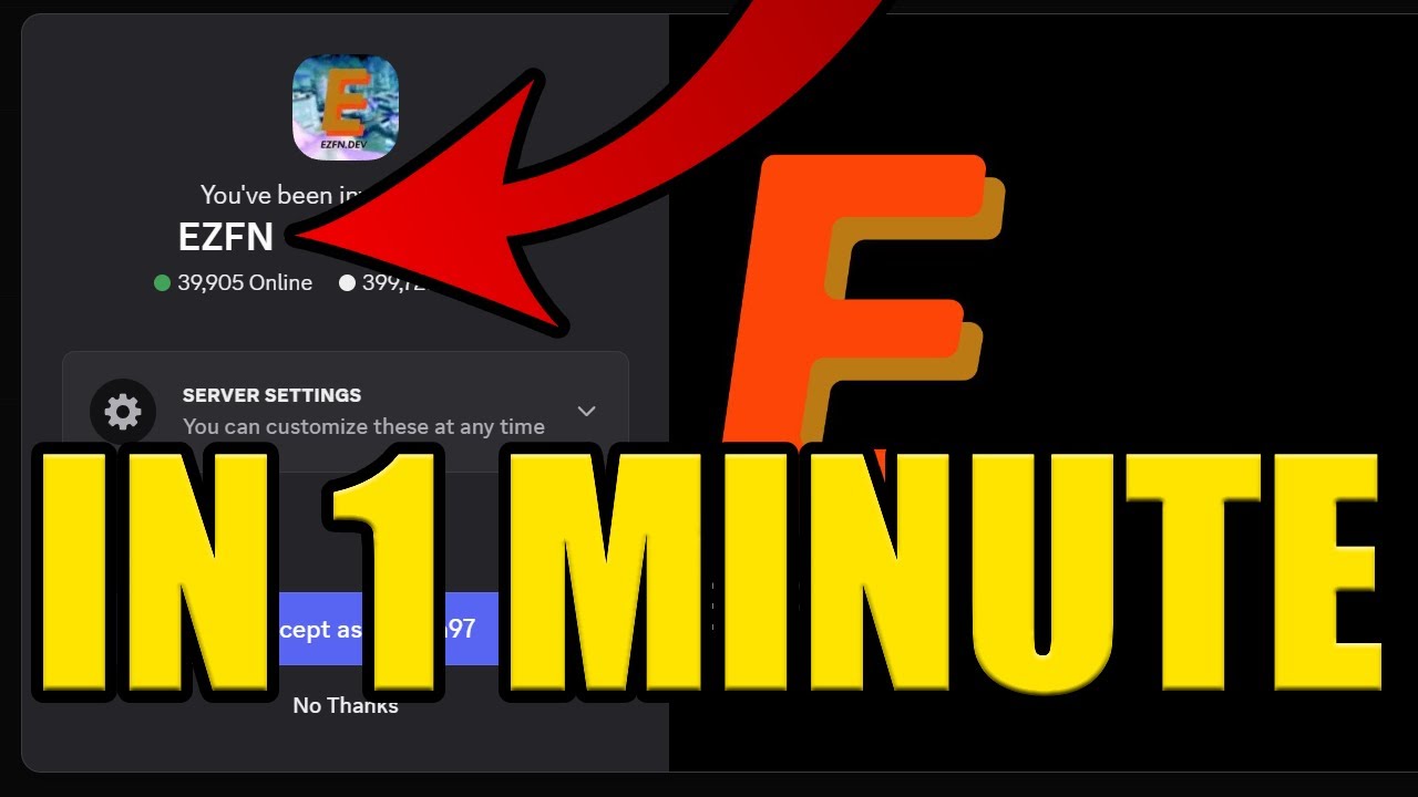 HOW to JOIN EZFN DISCORD SERVER PC & MOBILE - YouTube