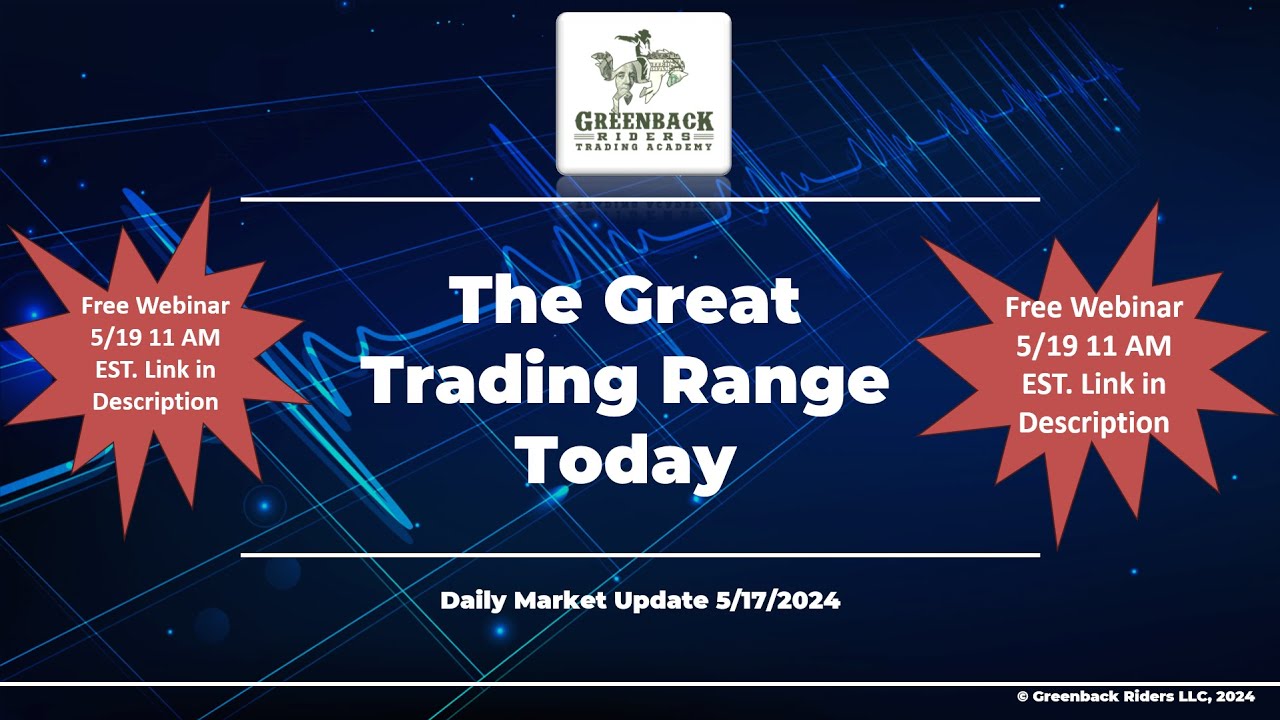 THE TRADING RANGE DAY & Daily Market Update series: 5/17/2024 - YouTube