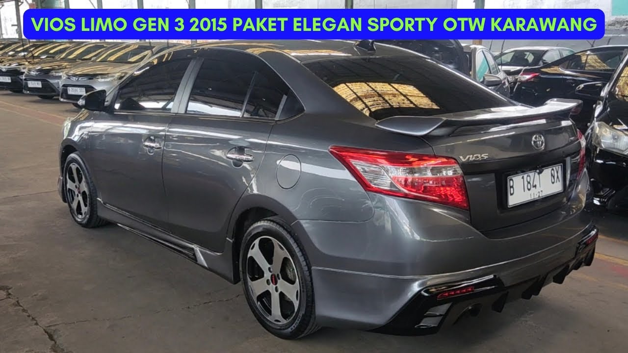 RELEASE LAGI! Vios Limo Gen 3 2015 Grey Paket Upgrade Elegan Sporty ...