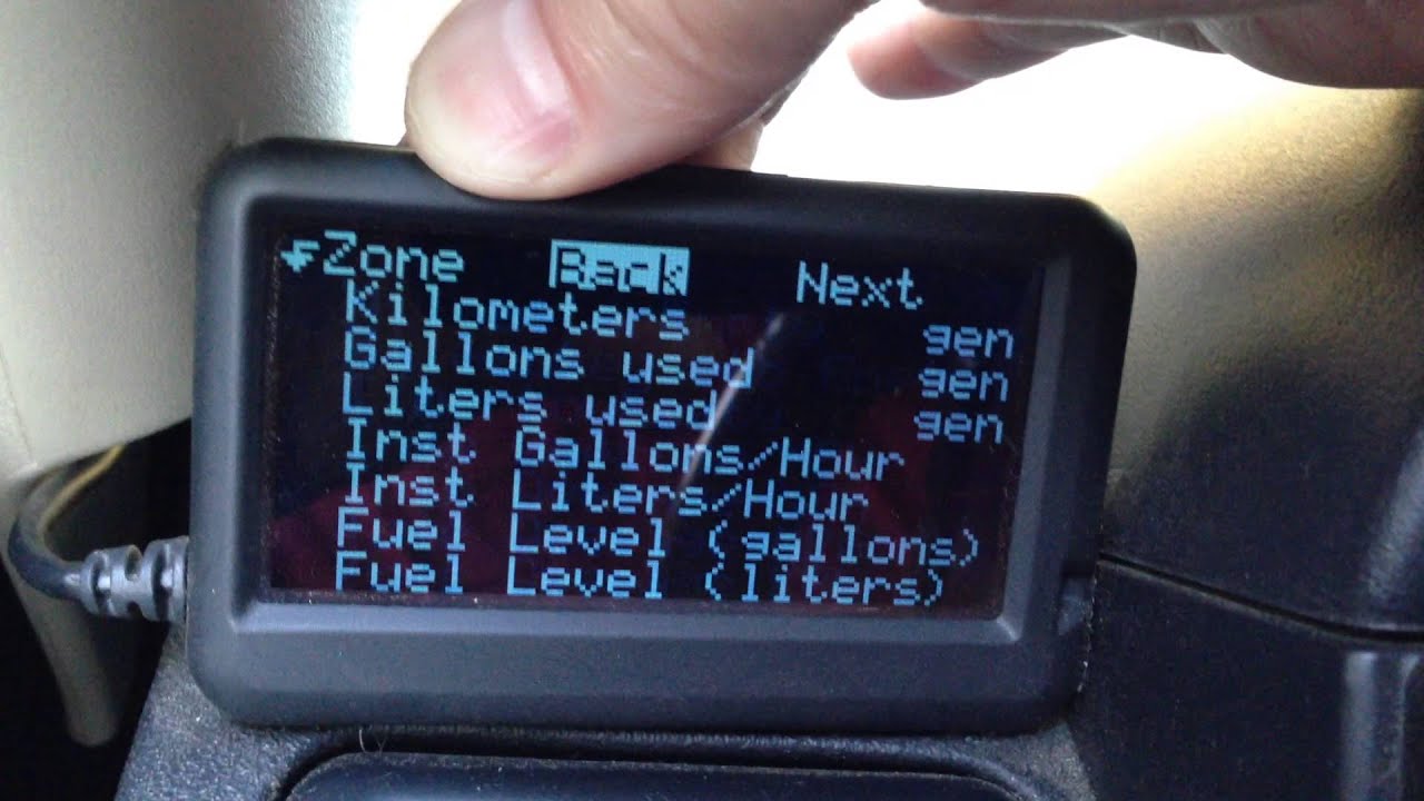 UltraGauge Monitors on 2003 DII - YouTube