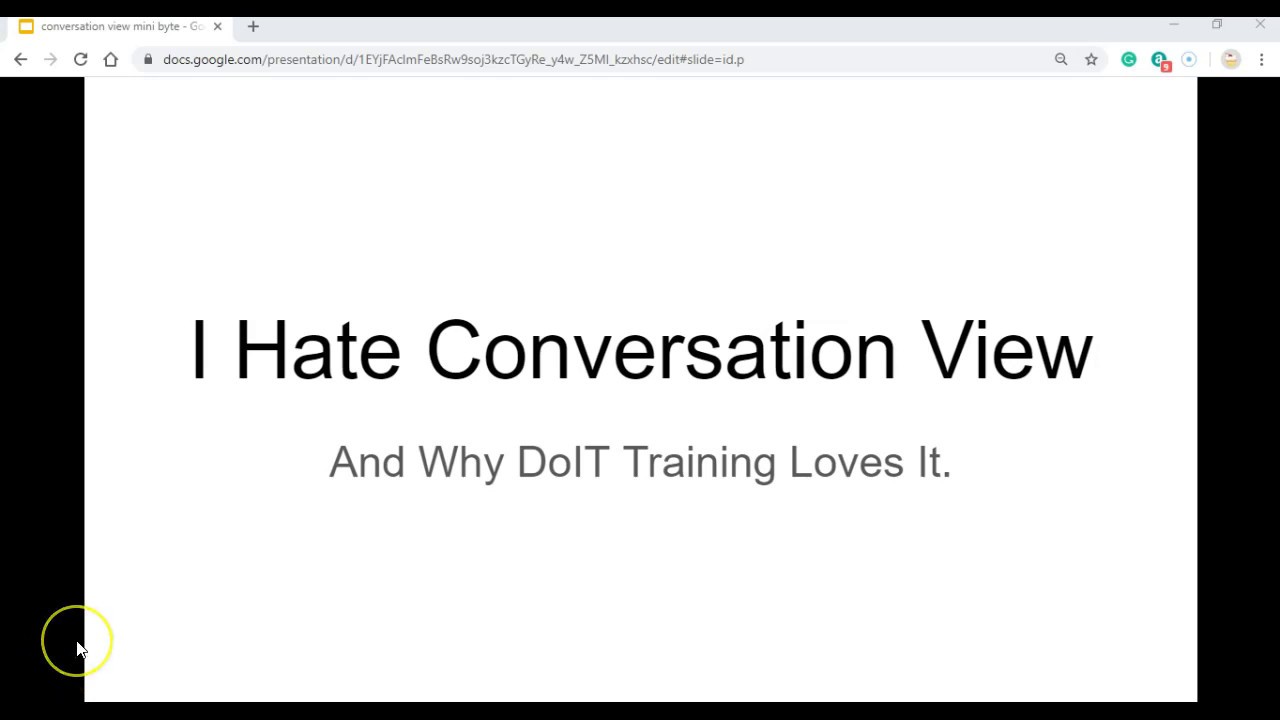 Exploring the Benefits and Uses of Gmail's Conversation View - YouTube