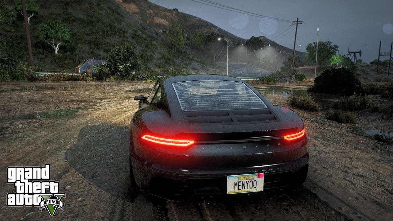 GTA 6 Graphics Concept Gameplay | Super Realistic Thunder Weather ...
