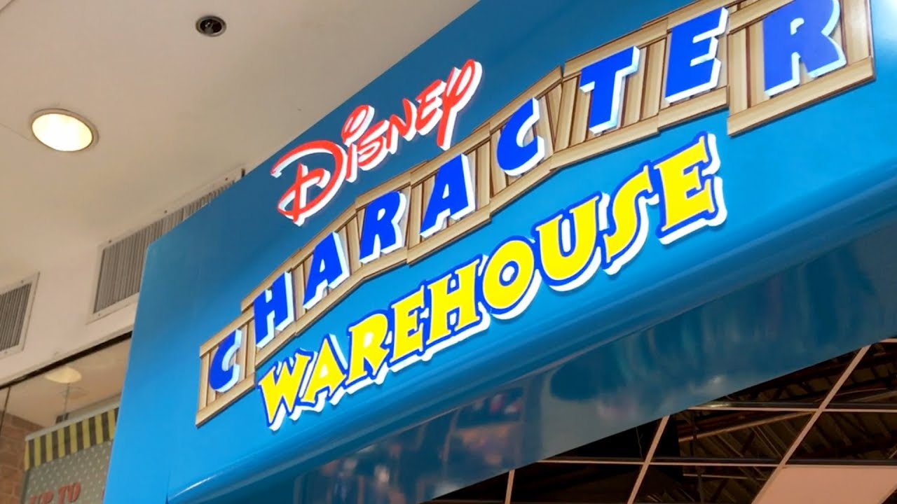 Trip to the Disney Character Warehouse - YouTube