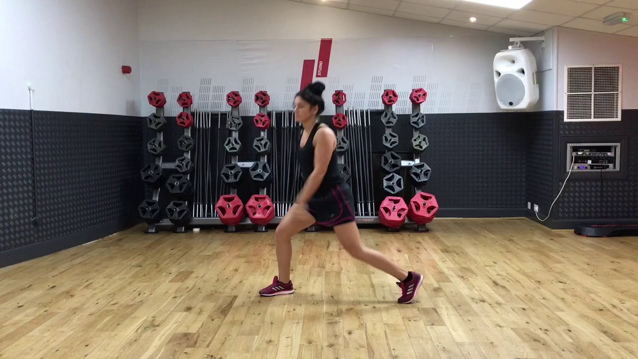 Lunge twist - YouTube