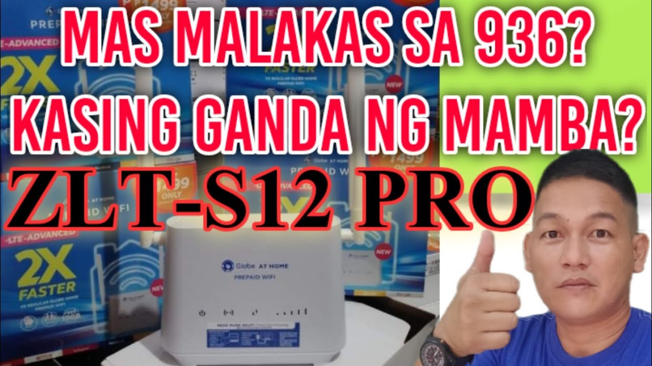 ZLT S12 PRO UNBOXING AND SPEEDTEST REVIEW | LATEST GLOBE AT HOME ...