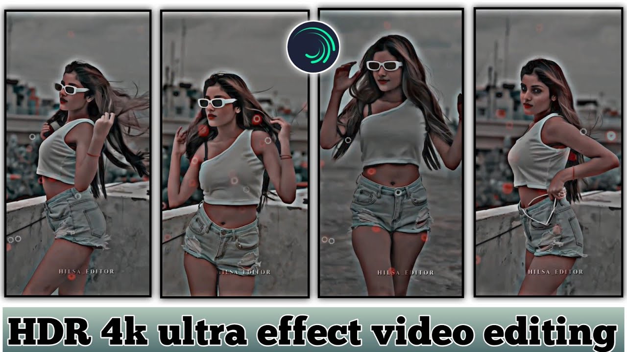 HDR 4k ultra effect Video Editing Alight Motion || HDR effect Video ...
