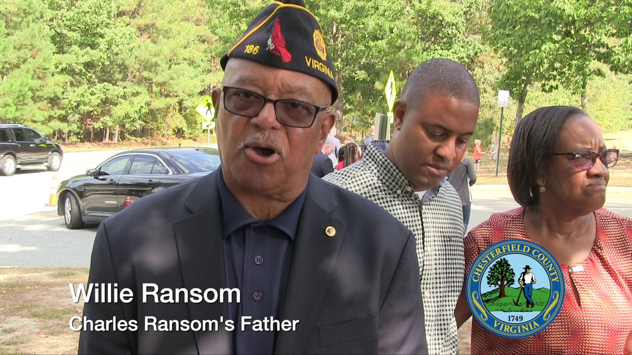 Major Charles A. Ransom Street Naming - YouTube