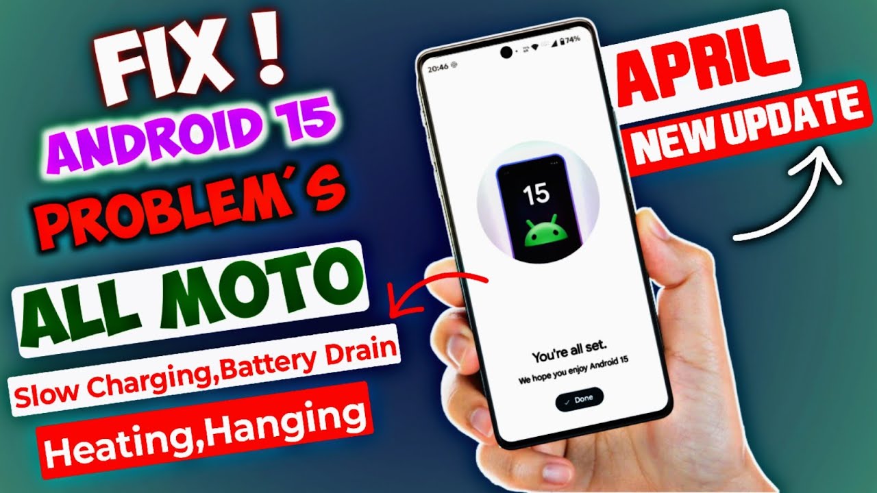 Fix Android 15 Update Problems All Moto : motorola software update ...