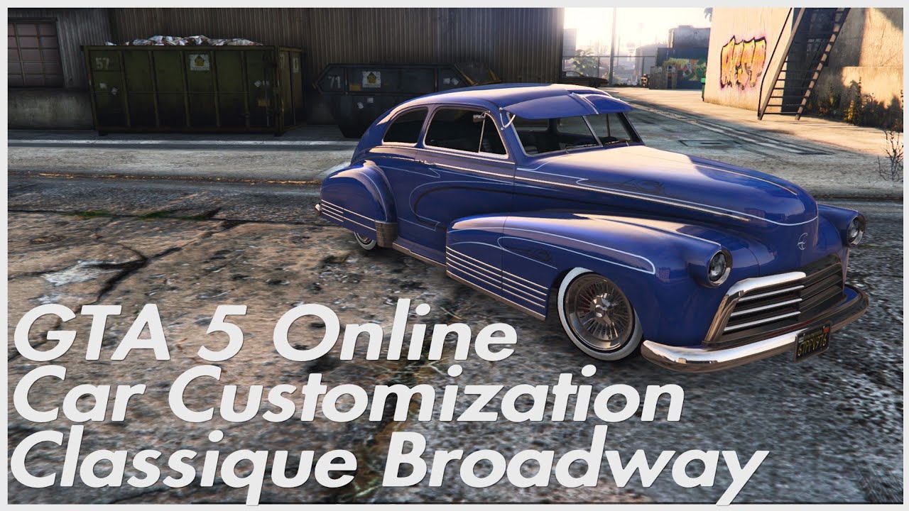 GTA 5 ONLINE Classique Broadway Customization PS5 Gameplay (Playstation ...