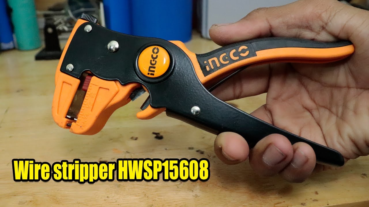 Review iNGCO Wire Stripper Hand tools Videos - YouTube