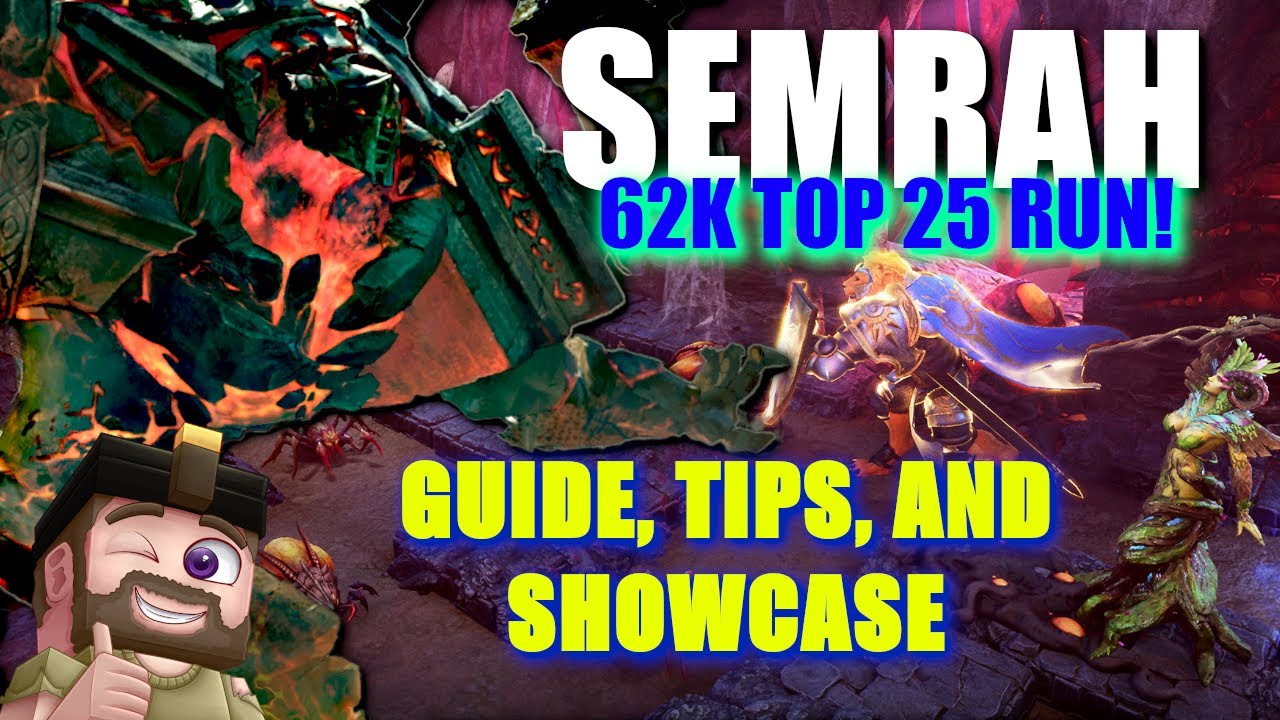 Semrah Guild Boss - Top 25 62k Run APOC 1 - Team Guide/Showcase ...