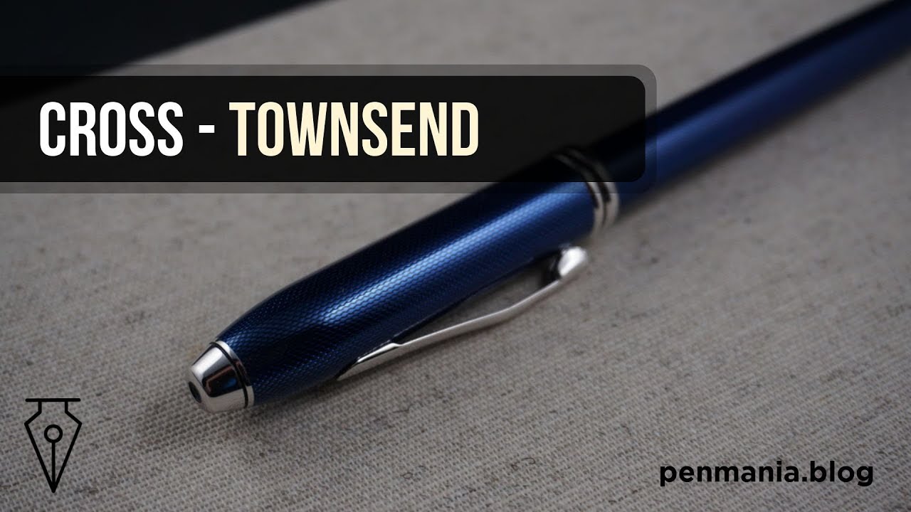 CROSS TOWNSEND - Fountain pen review - YouTube